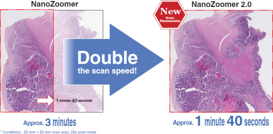 Hamamatsu Nanozoomer RS, HT, XR, Digital Slide Scanners